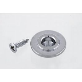 Round Bass String Retainer - Chrome