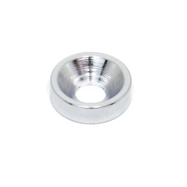 Recessed Neck Screw Bushing Set - Chrome