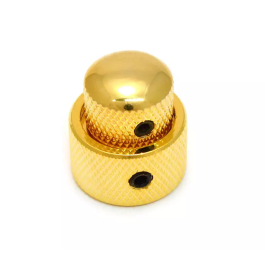 Stacked Concentric Mini Knob - Gold