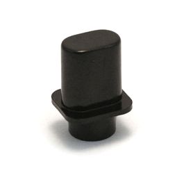 3 Way Top Hat Switch Knob - Black